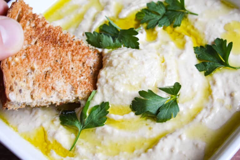 Vegan Hummus Recipe (Just Five Main Ingredients!) - The Pesky Vegan