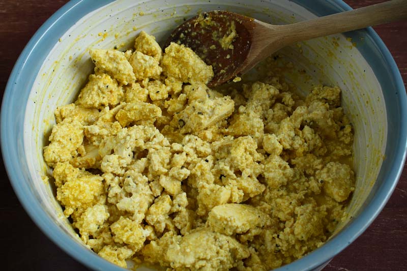 Eggy Scrambled Tofu (Vegan + Gluten-Free) | The Pesky Vegan
