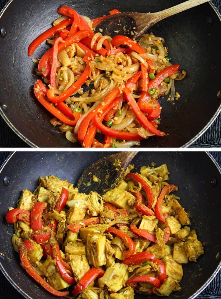 Creamy Jackfruit Curry with Tomato, Coconut & Lime - The Pesky Vegan