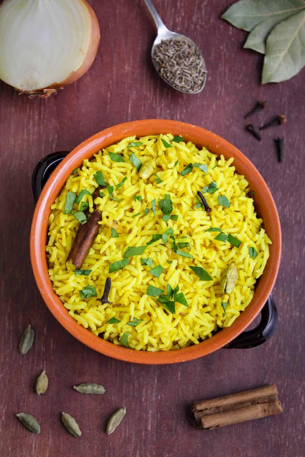 Pilau Rice Recipe (Fool-Proof & Dairy-Free) - The Pesky Vegan