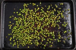 Oven-Roasted Peas (from Frozen) - The Pesky Vegan