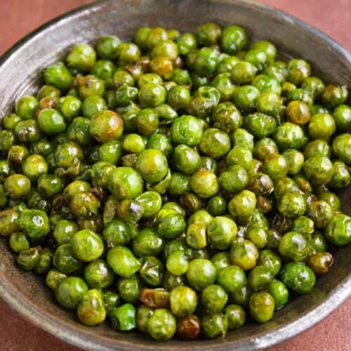 Oven Roasted Peas from Frozen