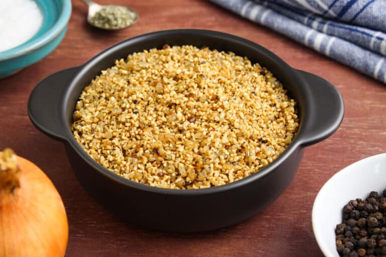 Scottish Skirlie (Vegan Recipe) - The Pesky Vegan
