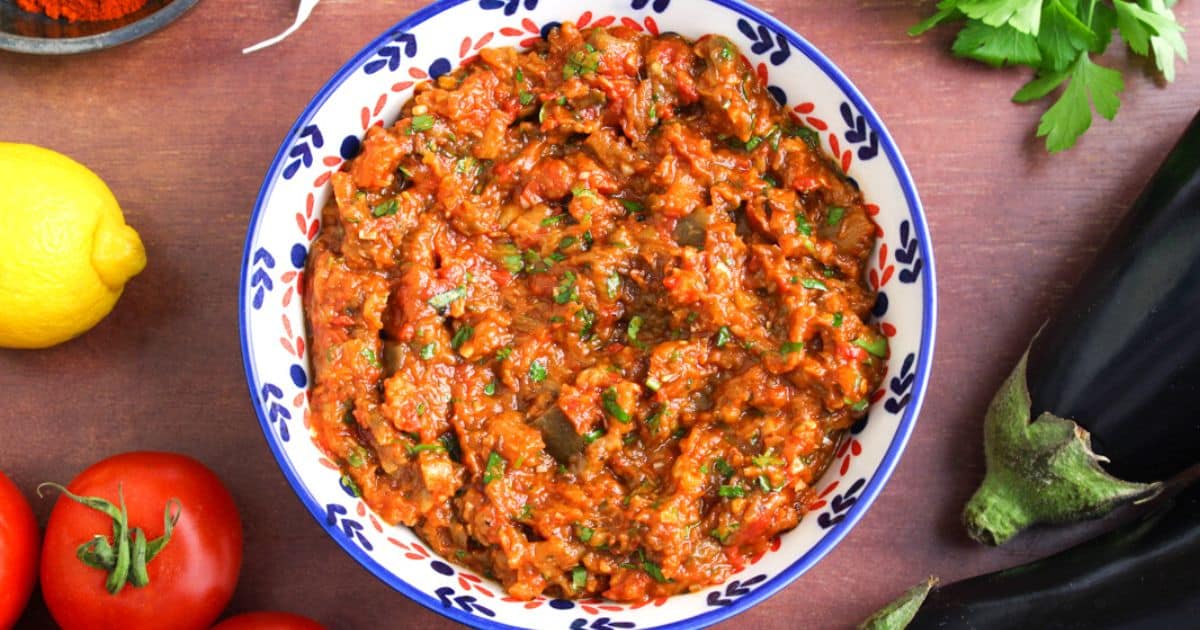 Easy Zaalouk with Cumin and Caraway - The Pesky Vegan