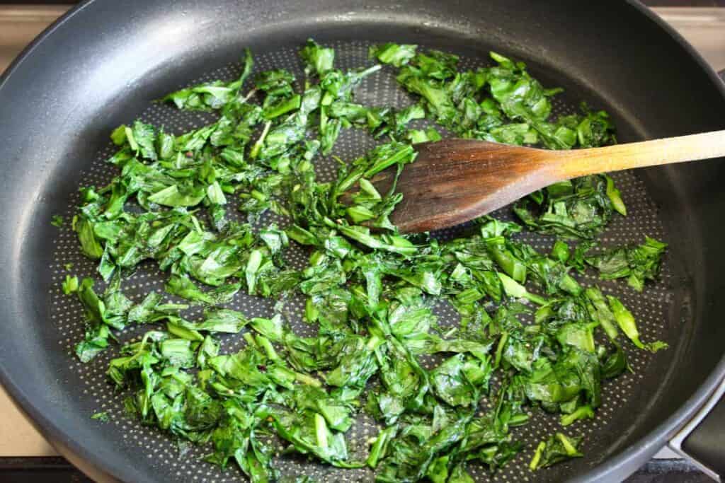 Creamy Wild Garlic Pasta (Dairy-Free) - The Pesky Vegan