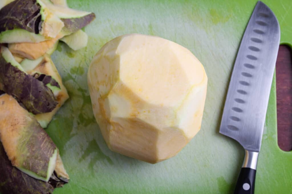 Neeps Recipe (Mashed Swede) - The Pesky Vegan