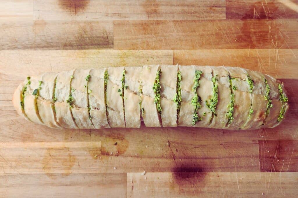 Easy Wild Garlic Bread Recipe (Dairy-Free) - The Pesky Vegan